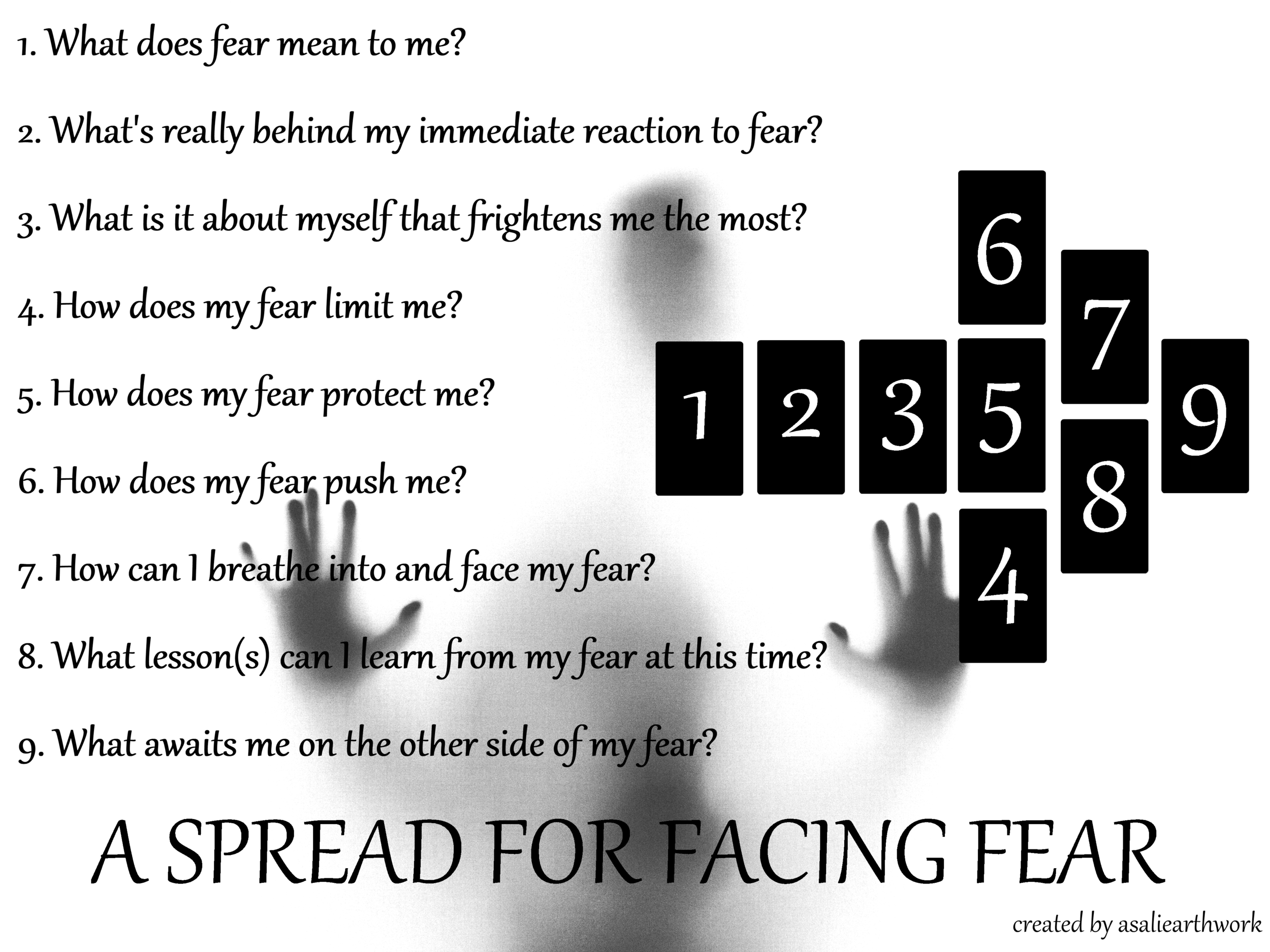 A Spread for Facing Fear — Asali Earthwork