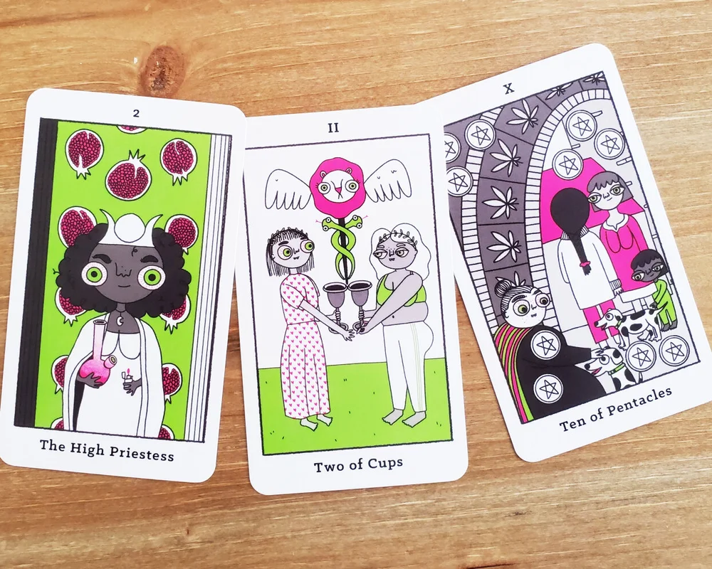 Tarot of the QTPOC Deck Review: Four Twenty Tarot — Asali Earthwork