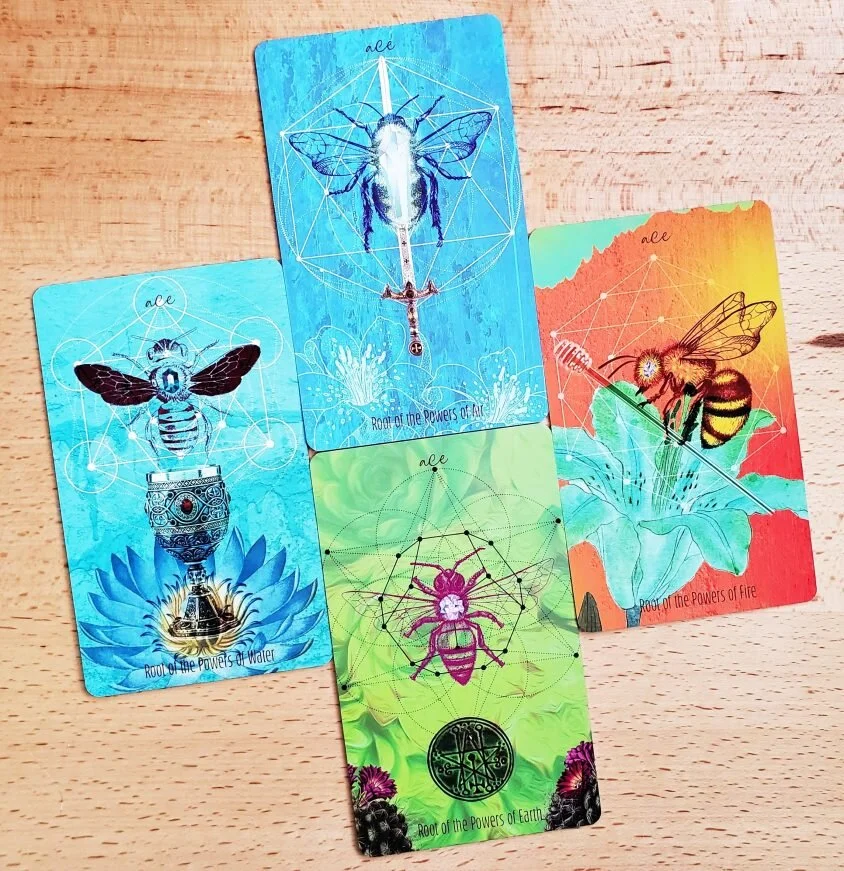 Deck Review: Journey of the Sacred Bee Tarot, a 78-Card Tarot Journey ...