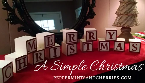 A Simple Christmas | Simple Christmas Cheer and Home Decor — Kristin's ...