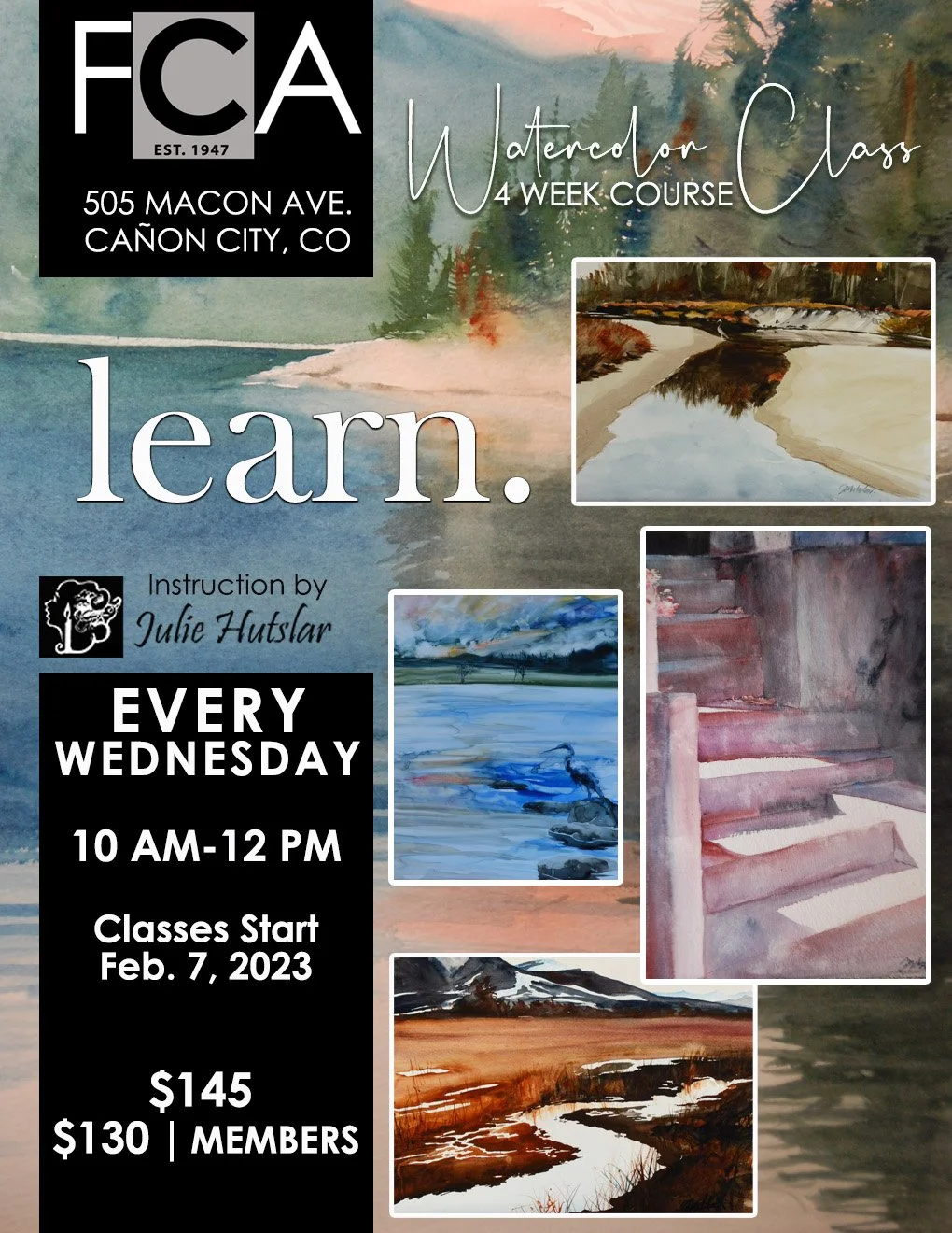 FCA Master Calendar — FREMONT CENTER FOR THE ARTS