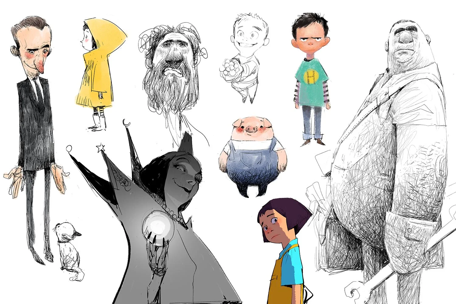 Portfolio Character Design — Ashcan Digital Art
