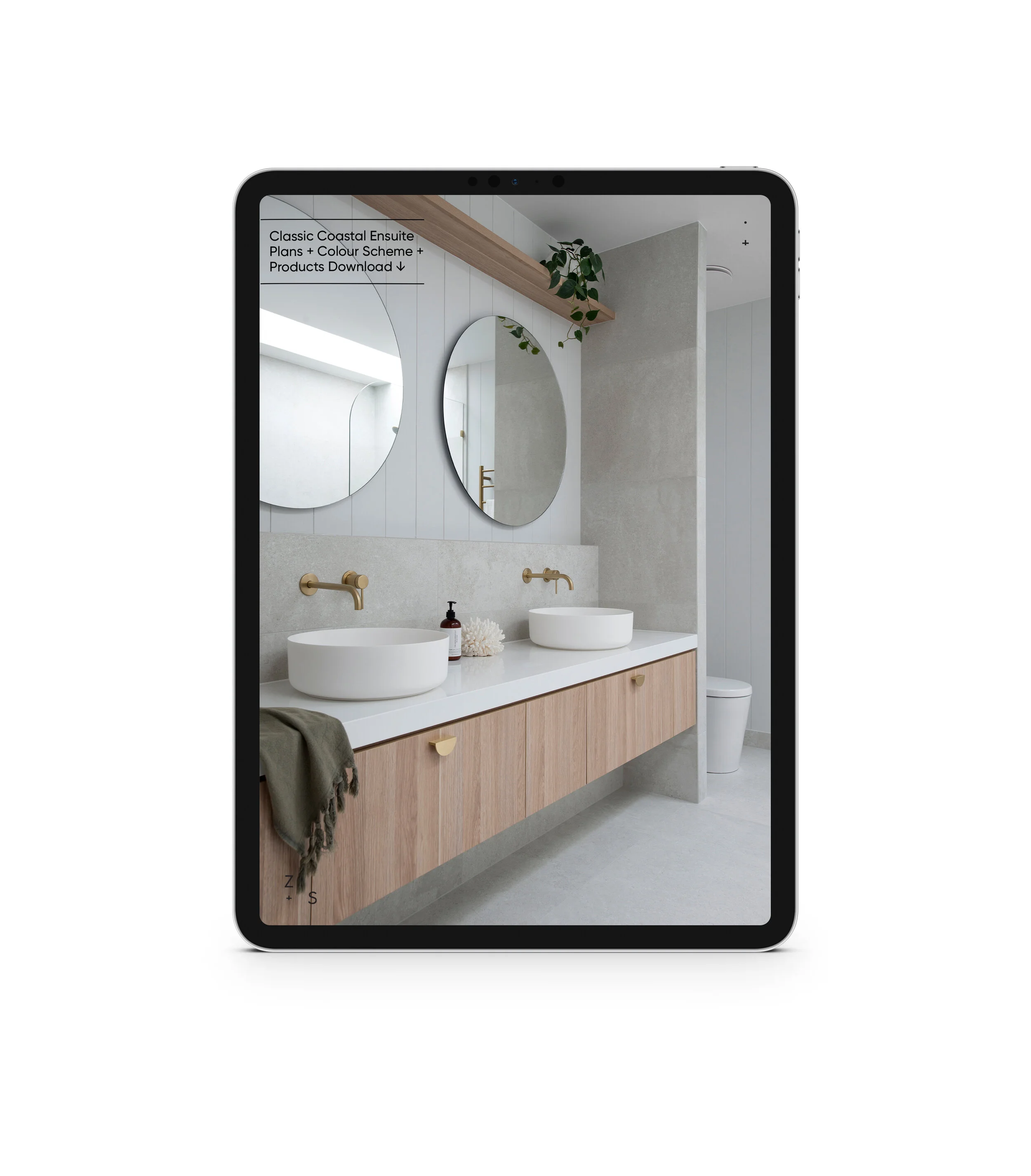 Retreat House Ensuite Plans Colour Scheme Design Guide — Zephyr Stone