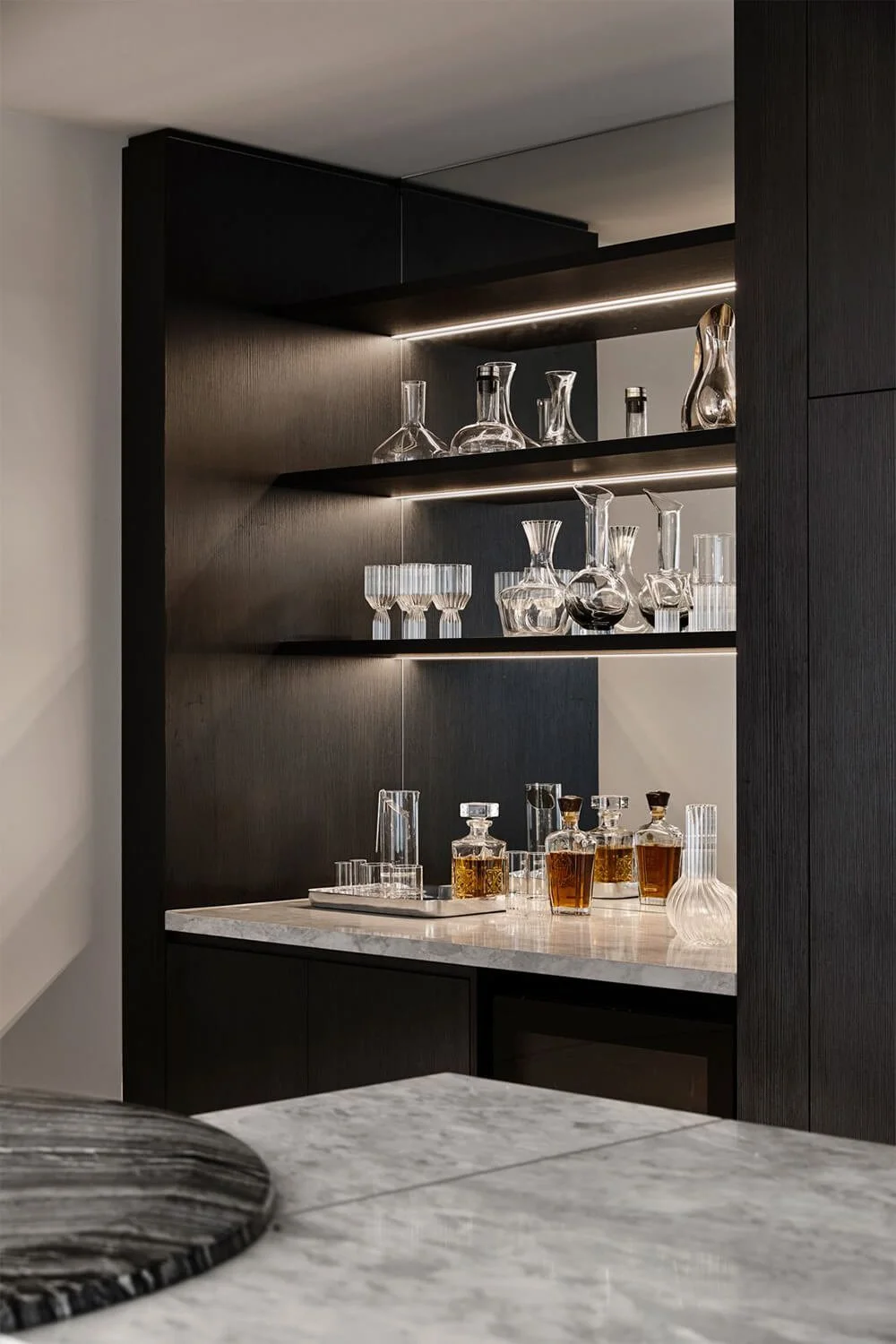 8 Home Bar Ideas That Raise The Bar | Minibar + At Home Bar Ideas ...