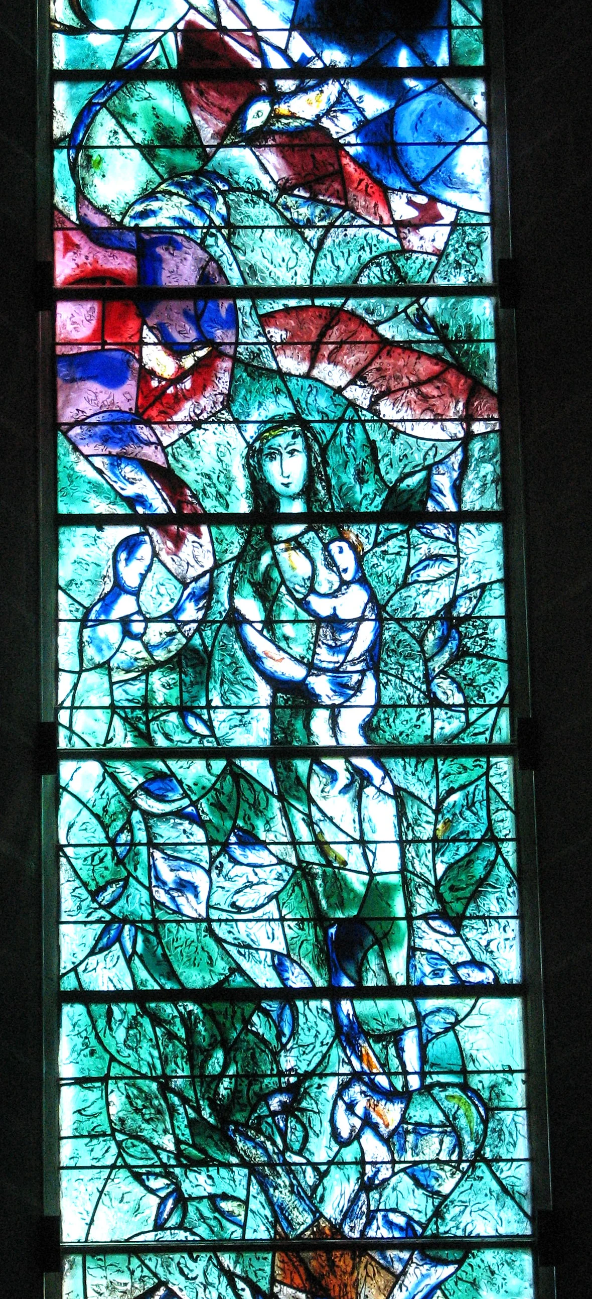 On Site: Chagall Windows at Zurich's Fraumünster Church — Lucas Stained ...