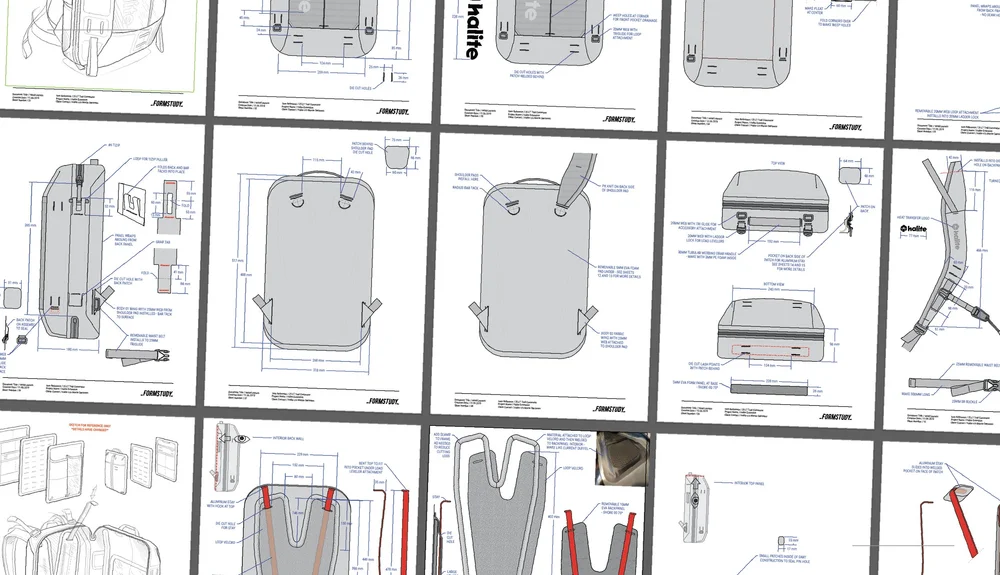 HALITE GRIT 25 — FORMSTUDY | Technical Softgoods Design and Development