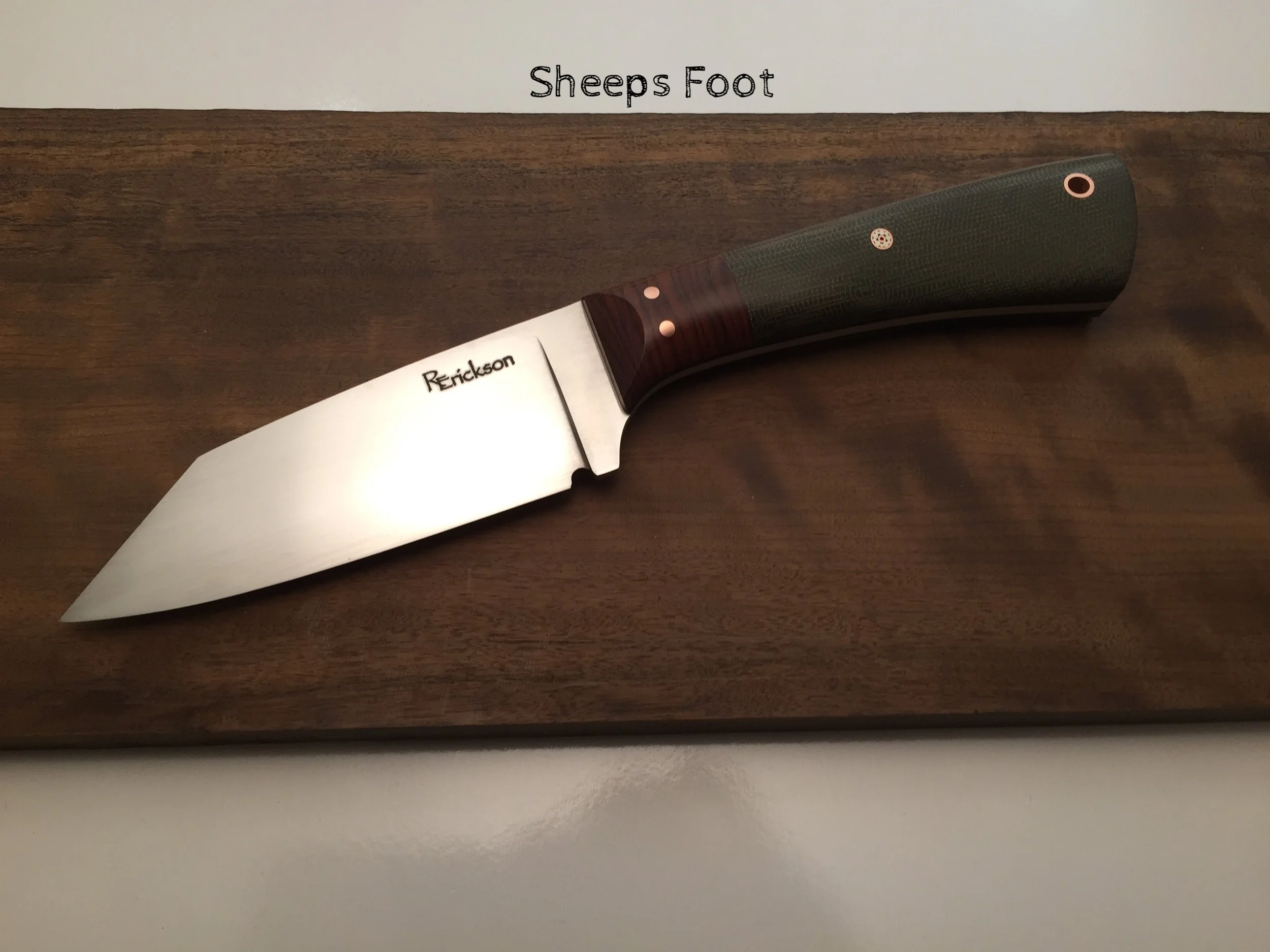 Additional Knives — Erickson Knife Works