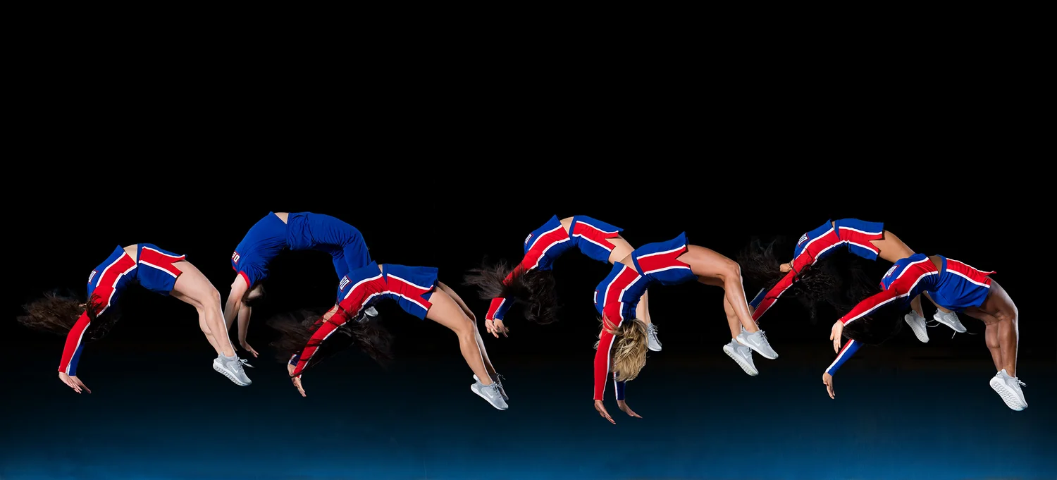 Cheerleader Teams Studio Photoshoot — Ron McKinney Photography