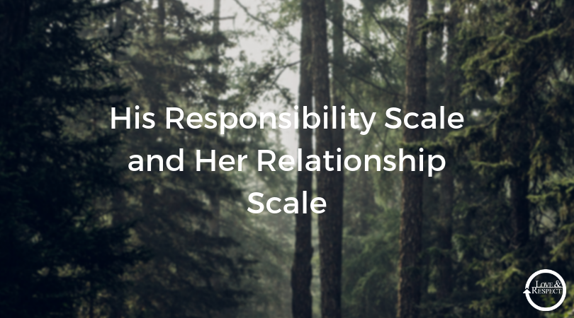 His Responsibility Scale and Her Relationship Scale — Love & Respect