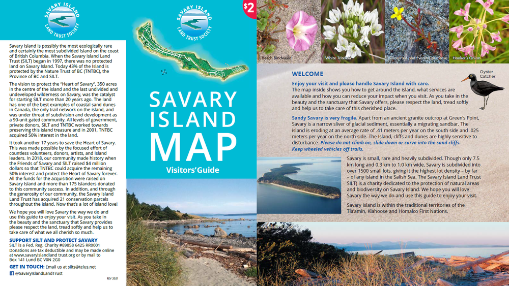 Savary Island Visitor Map — Savary Island Land Trust