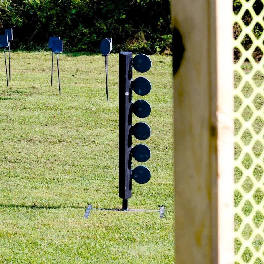 Eight Plate Dueling Tree "Big Jake" — Red Stitch Targets