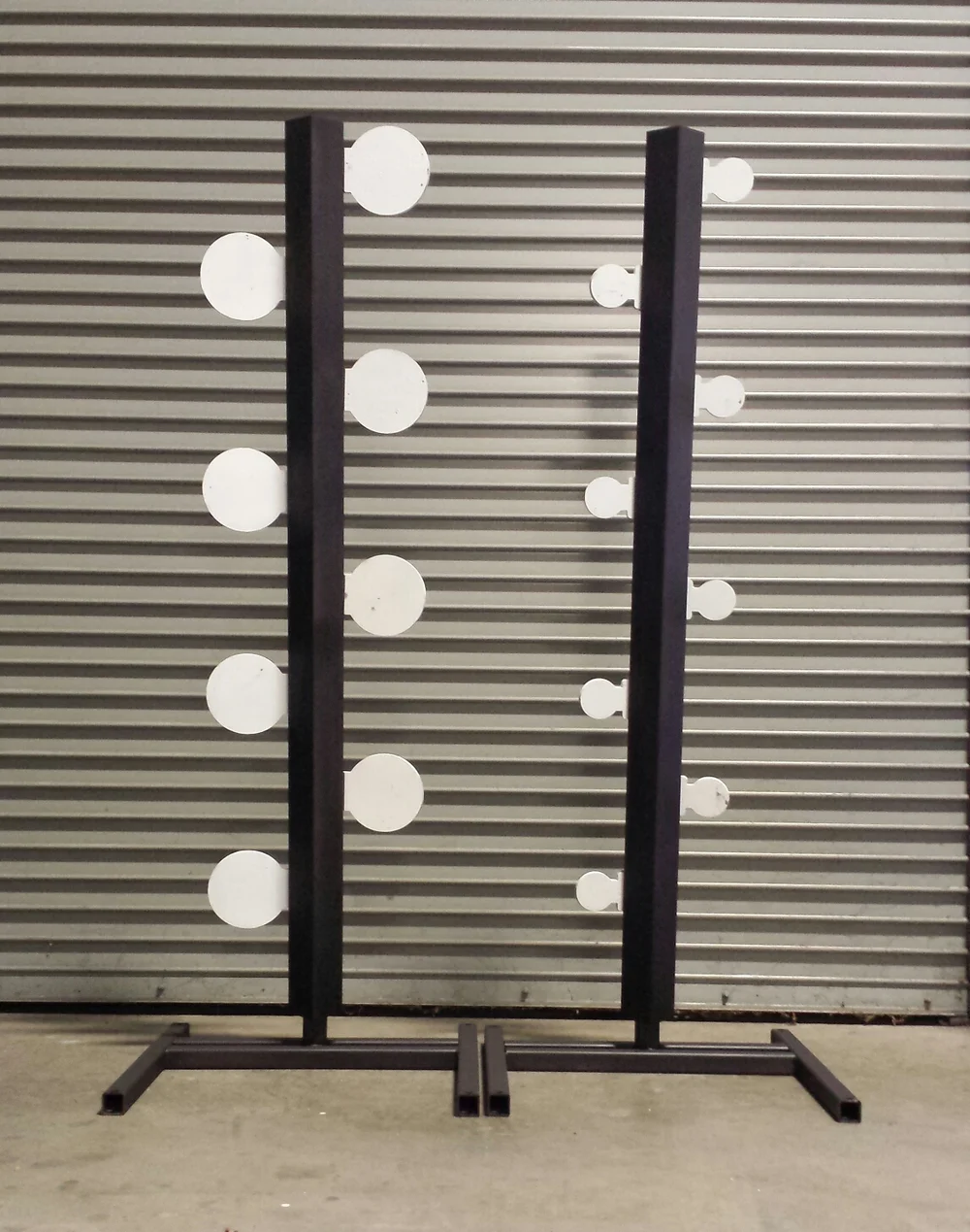 Six Plate Dueling Tree — Red Stitch Targets