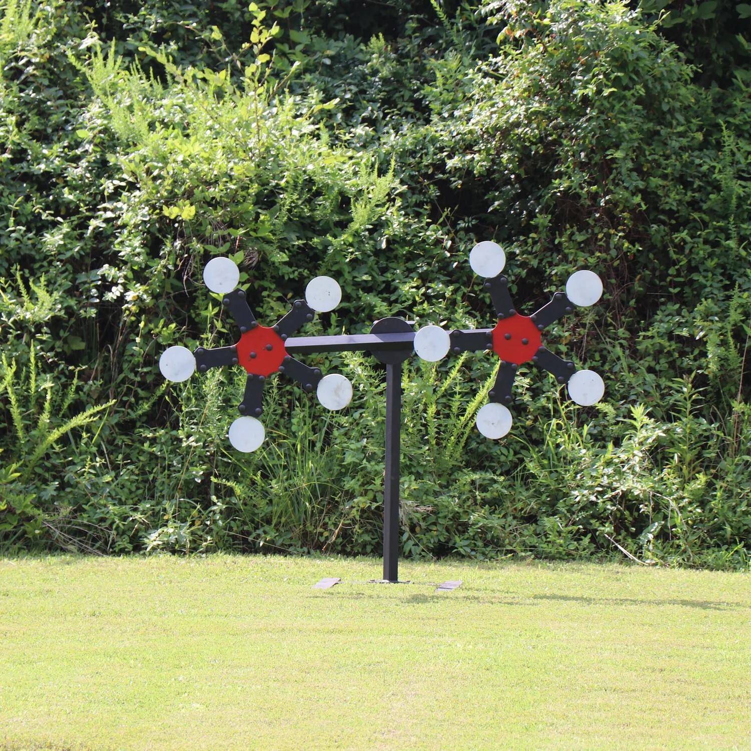 Premium AR550 Steel Targets — Red Stitch Targets