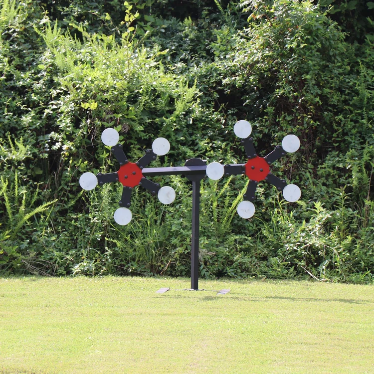 Premium AR550 Steel Targets — Red Stitch Targets