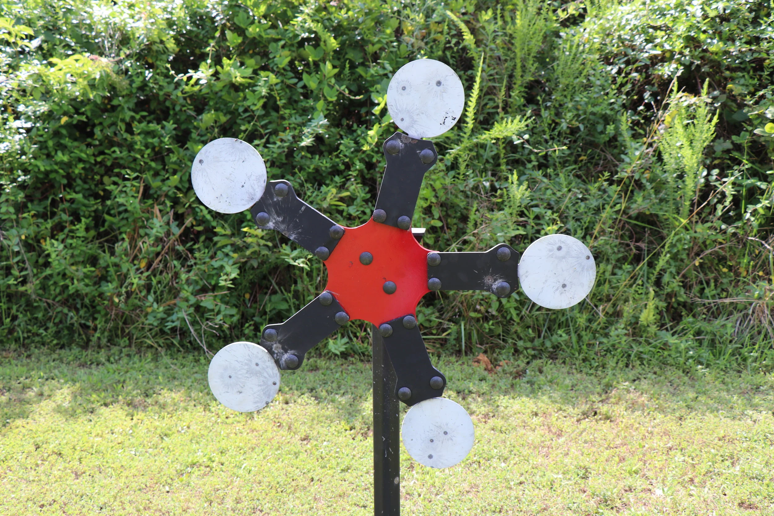 Premium AR550 Steel Targets — Red Stitch Targets