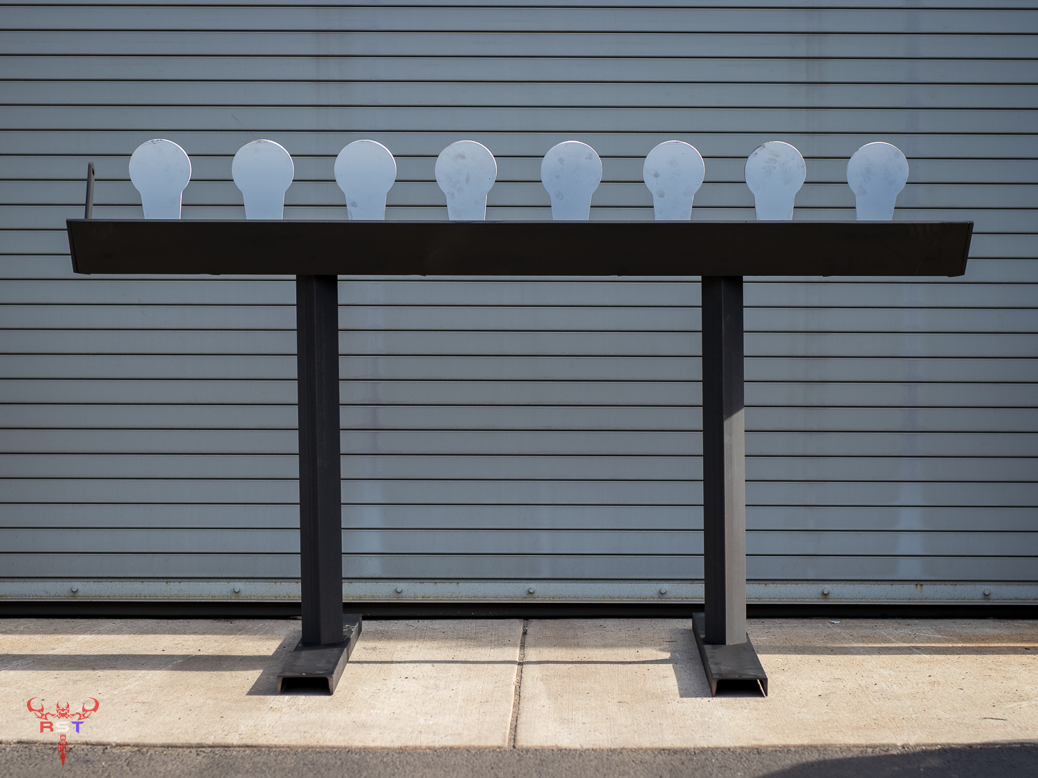 Premium AR550 Steel Targets — Red Stitch Targets