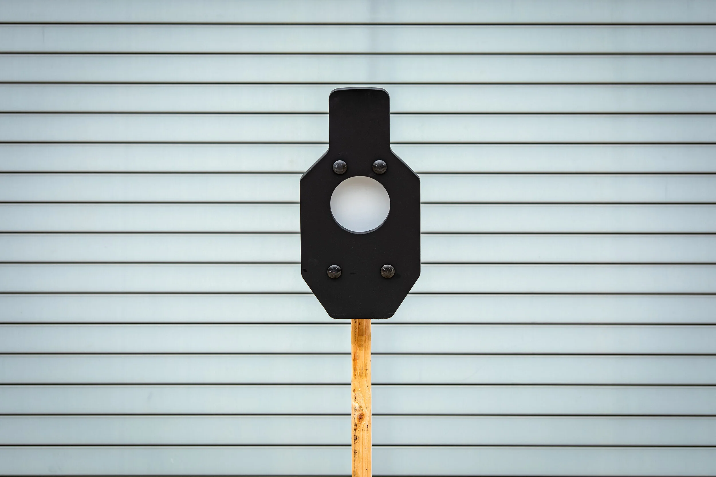 Premium AR550 Steel Targets — Red Stitch Targets