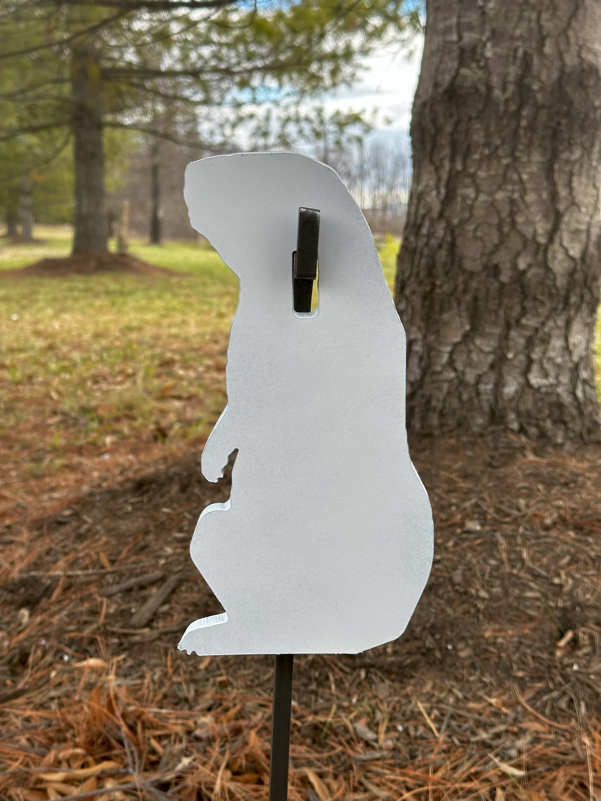 Square Knock Over Targets — Red Stitch Targets