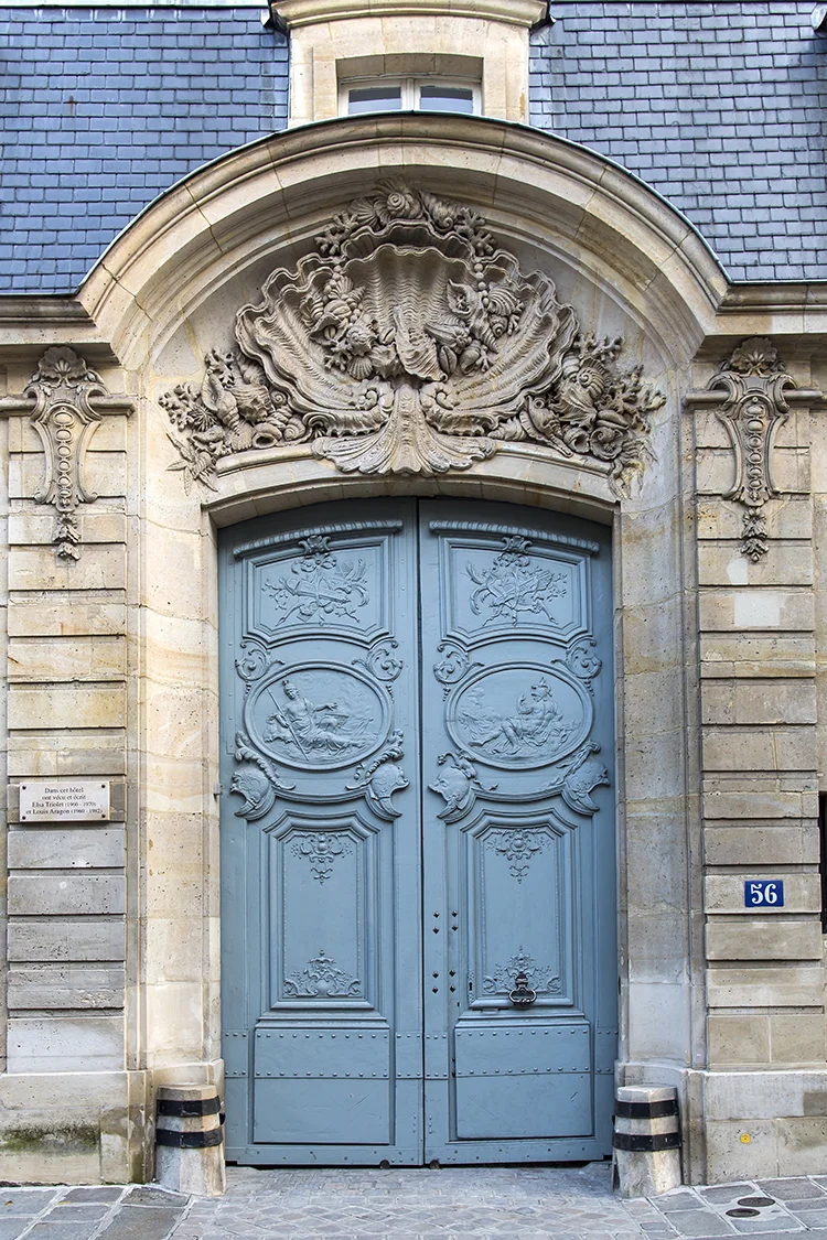 The Elegant Doors of Paris — Parisian Moments
