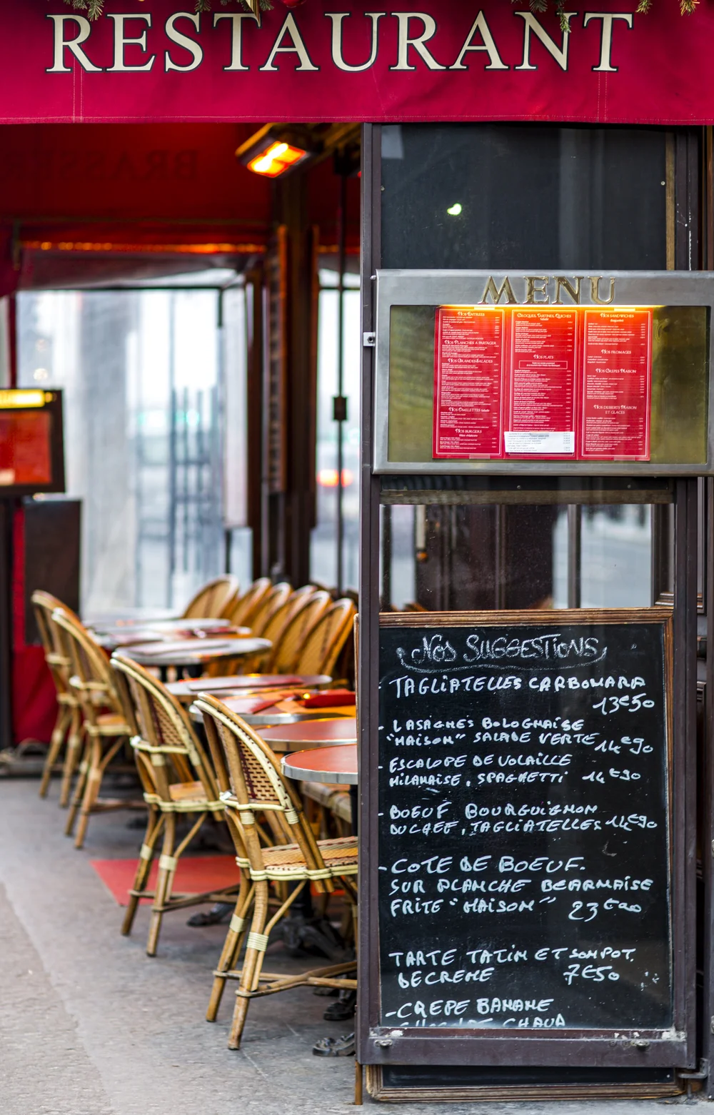 FRENCH CHALKBOARD MENUS AND SIGNS — Parisian Moments
