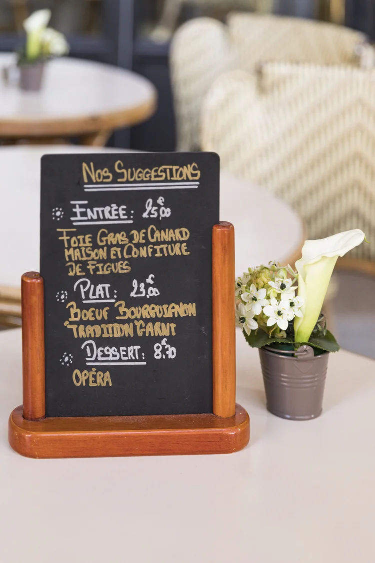 FRENCH CHALKBOARD MENUS AND SIGNS — Parisian Moments