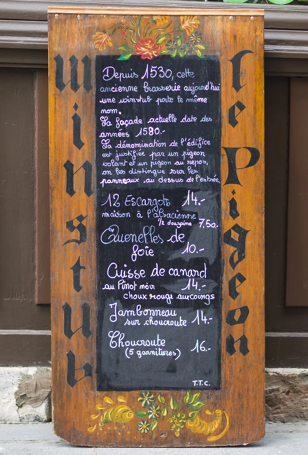 FRENCH CHALKBOARD MENUS AND SIGNS — Parisian Moments