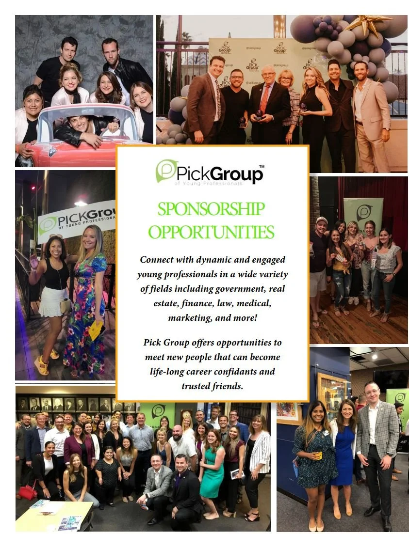 Sponsorship Opportunities — Pick Group