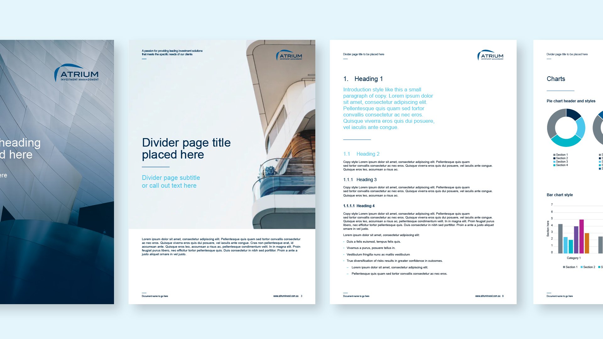 MS Office Word Document Design & Templates | Creatik | Creatik