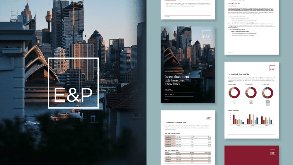 MS Office Word Document Design & Templates | Creatik | Creatik