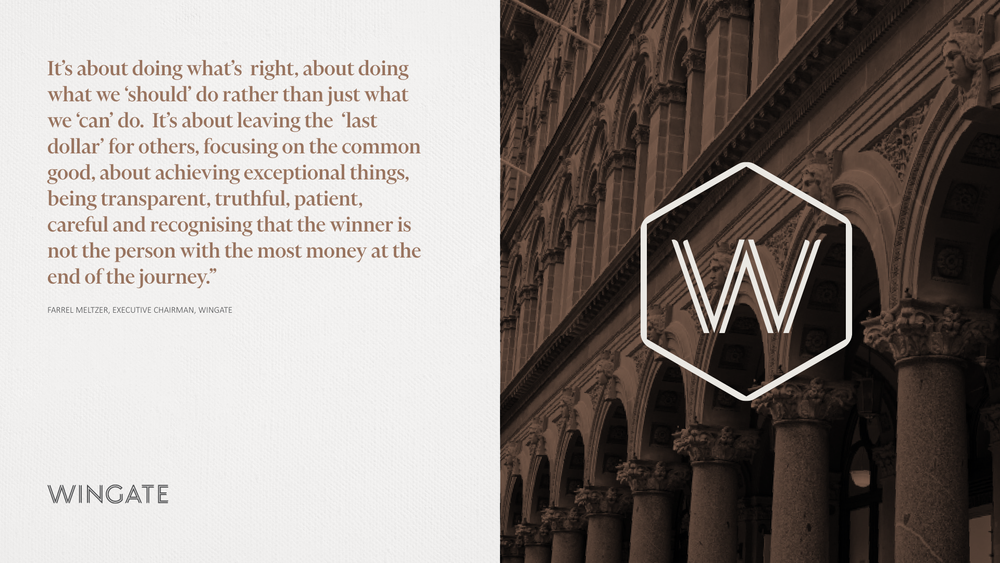 Wingate Brand Guidelines | Creatik | Creatik