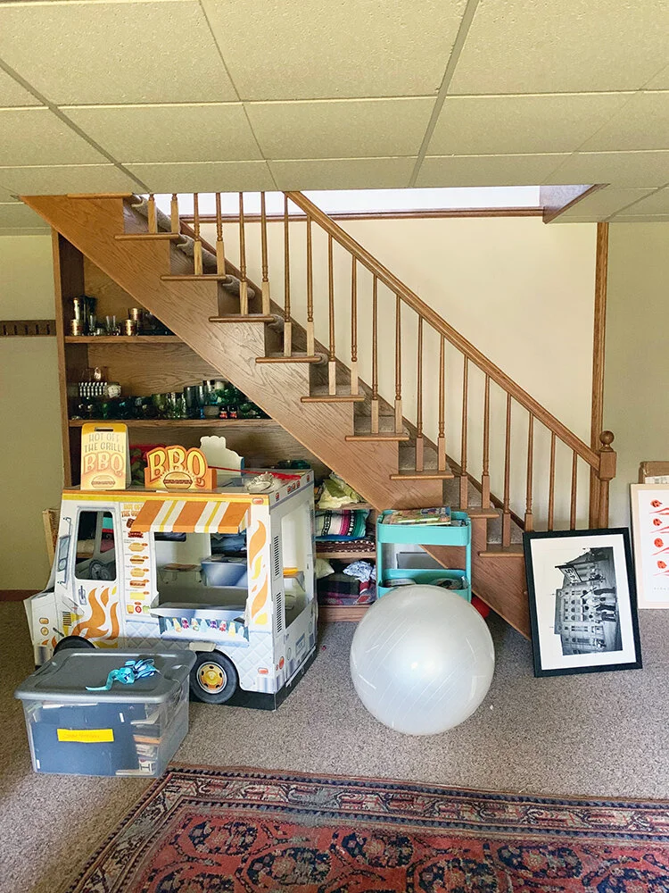 California Modern Basement Renovation — Lauren Koster Creative