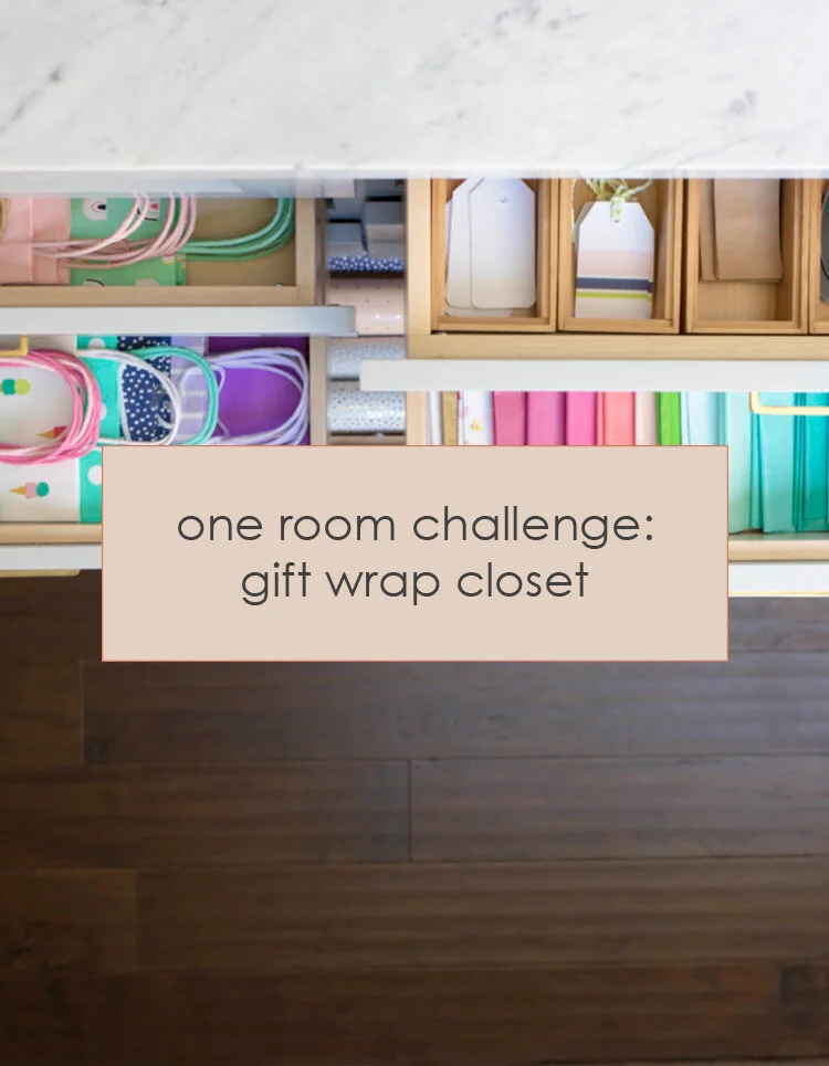Gift Wrap Closet — Lauren Koster Creative