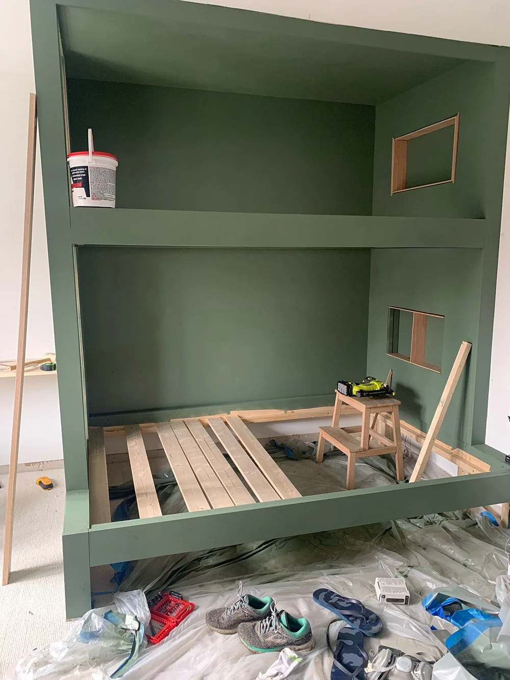 DIY Built-in Bunk Beds — Lauren Koster Creative