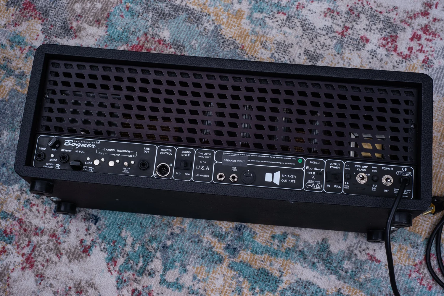 New Amp: Bogner Ecstasy 101B with Mercury transformers — Totally Rad ...