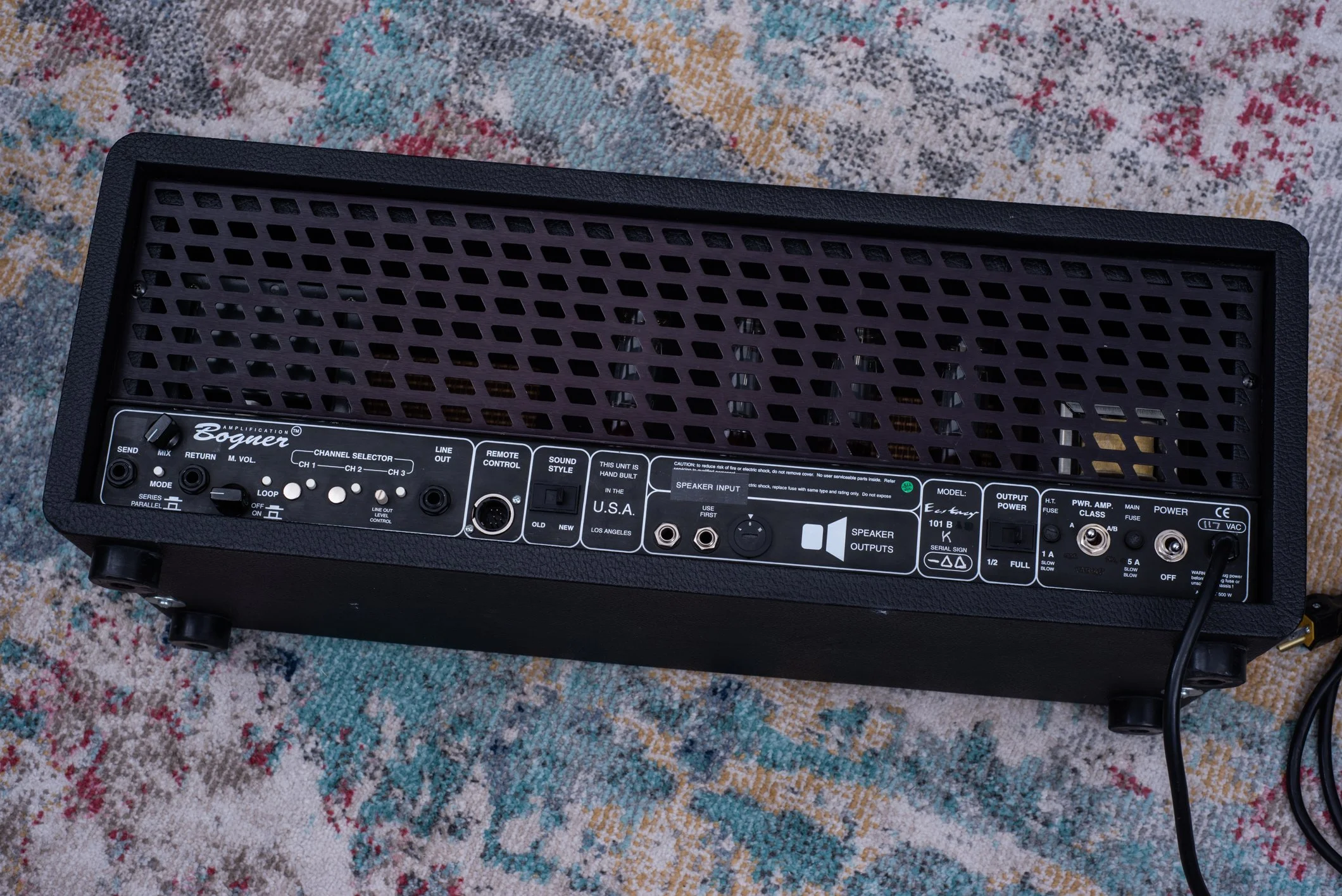 New Amp: Bogner Ecstasy 101B with Mercury transformers — Totally Rad ...