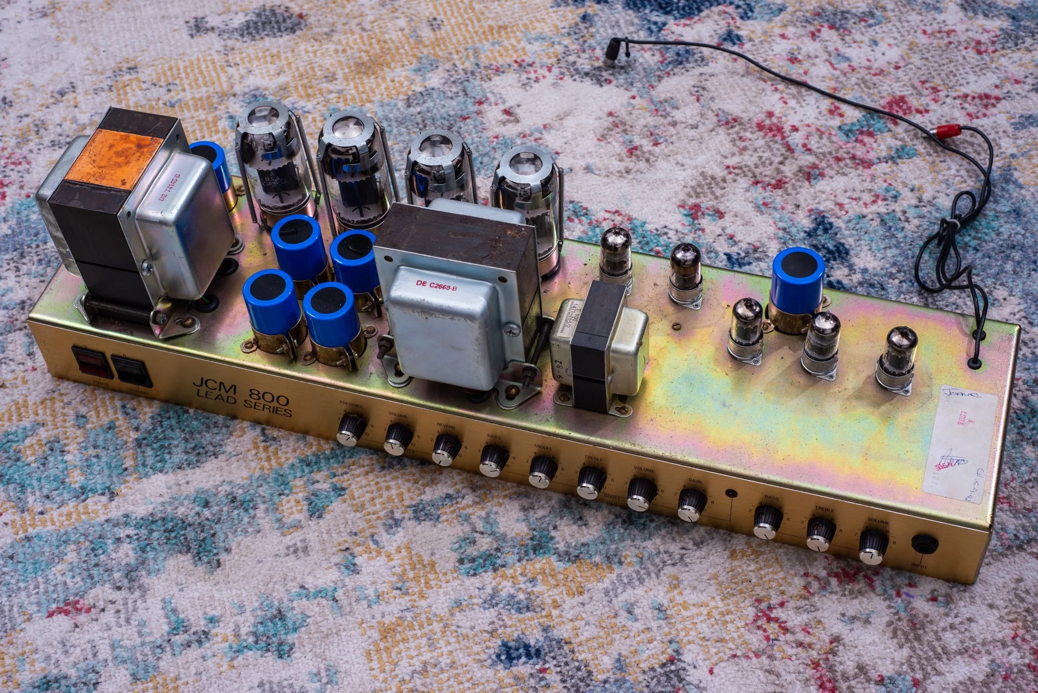 New Amp: 1982 Marshall JCM800 2210 - Early Circuit — Totally Rad Guitars