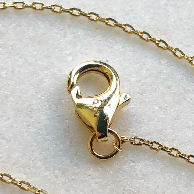 Comment reconnaître un bijou en or 18 carats ? - Poinçon 22