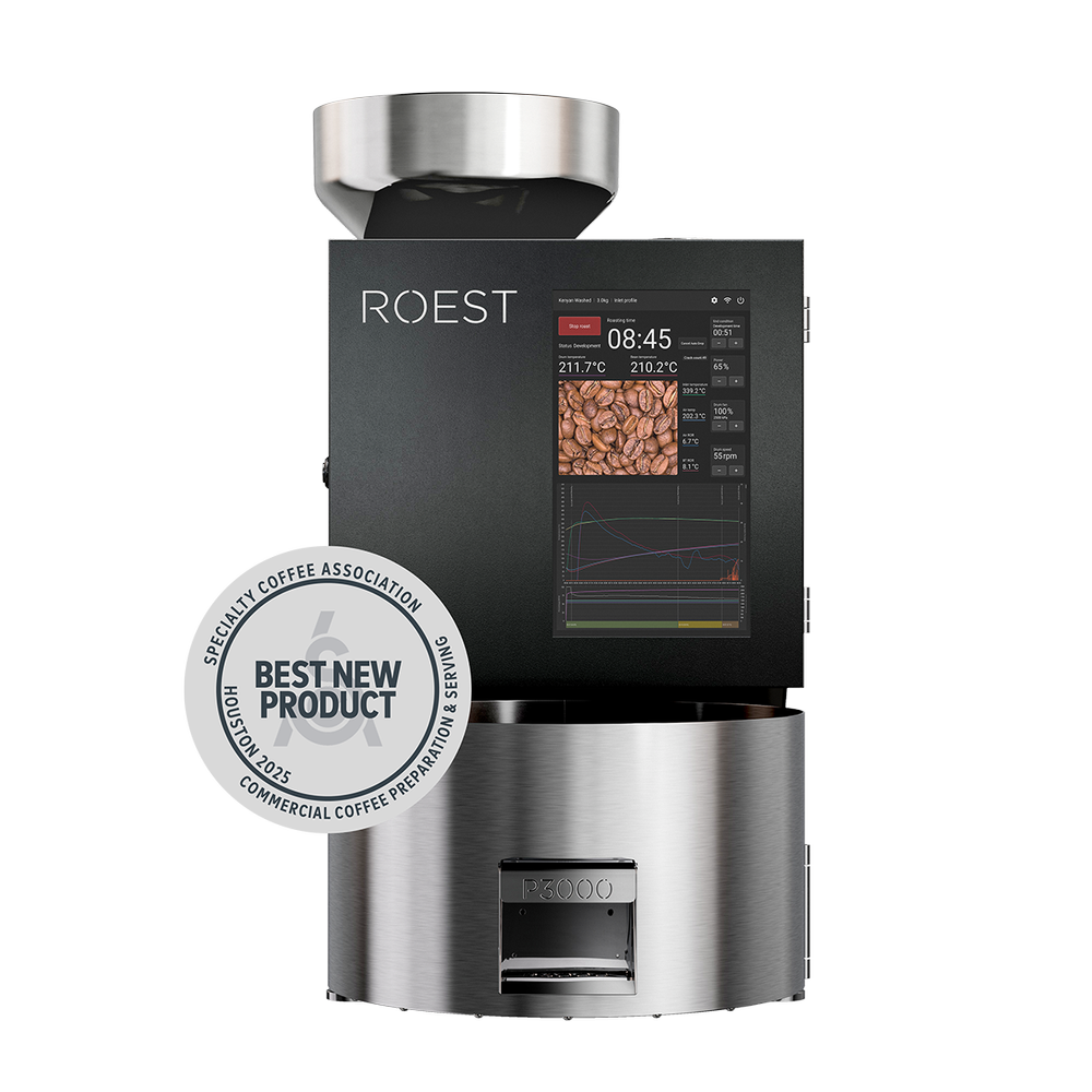 P3000 Automated Production Roaster, 25 kg/h — ROEST