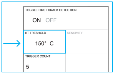 First Crack detection — ROEST