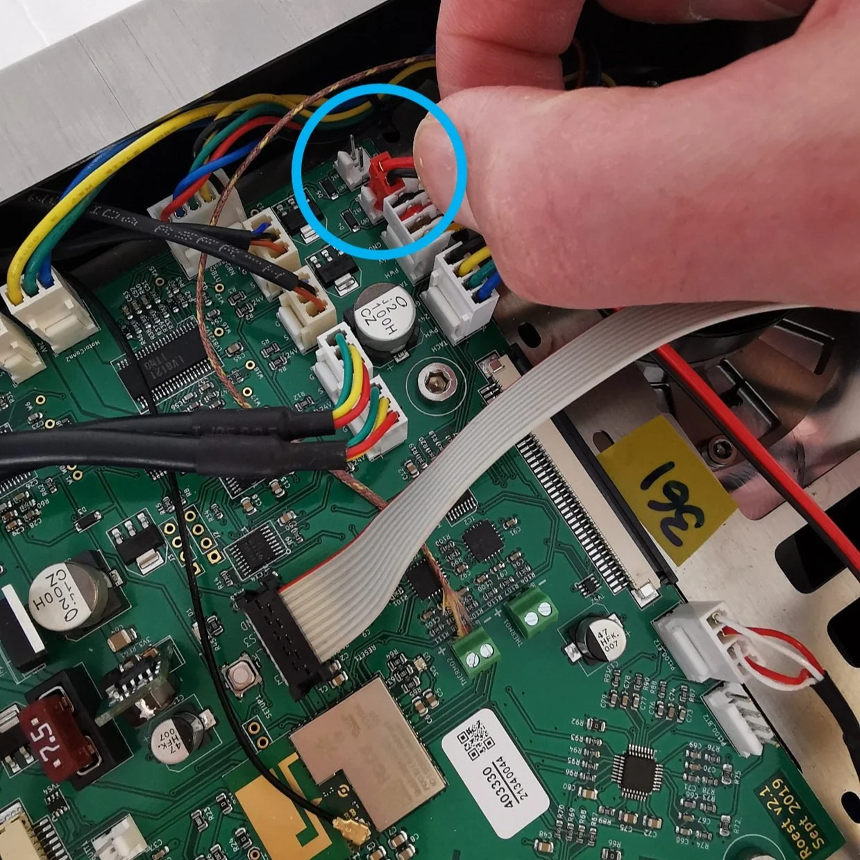 How to change: Drum window LED light — ROEST