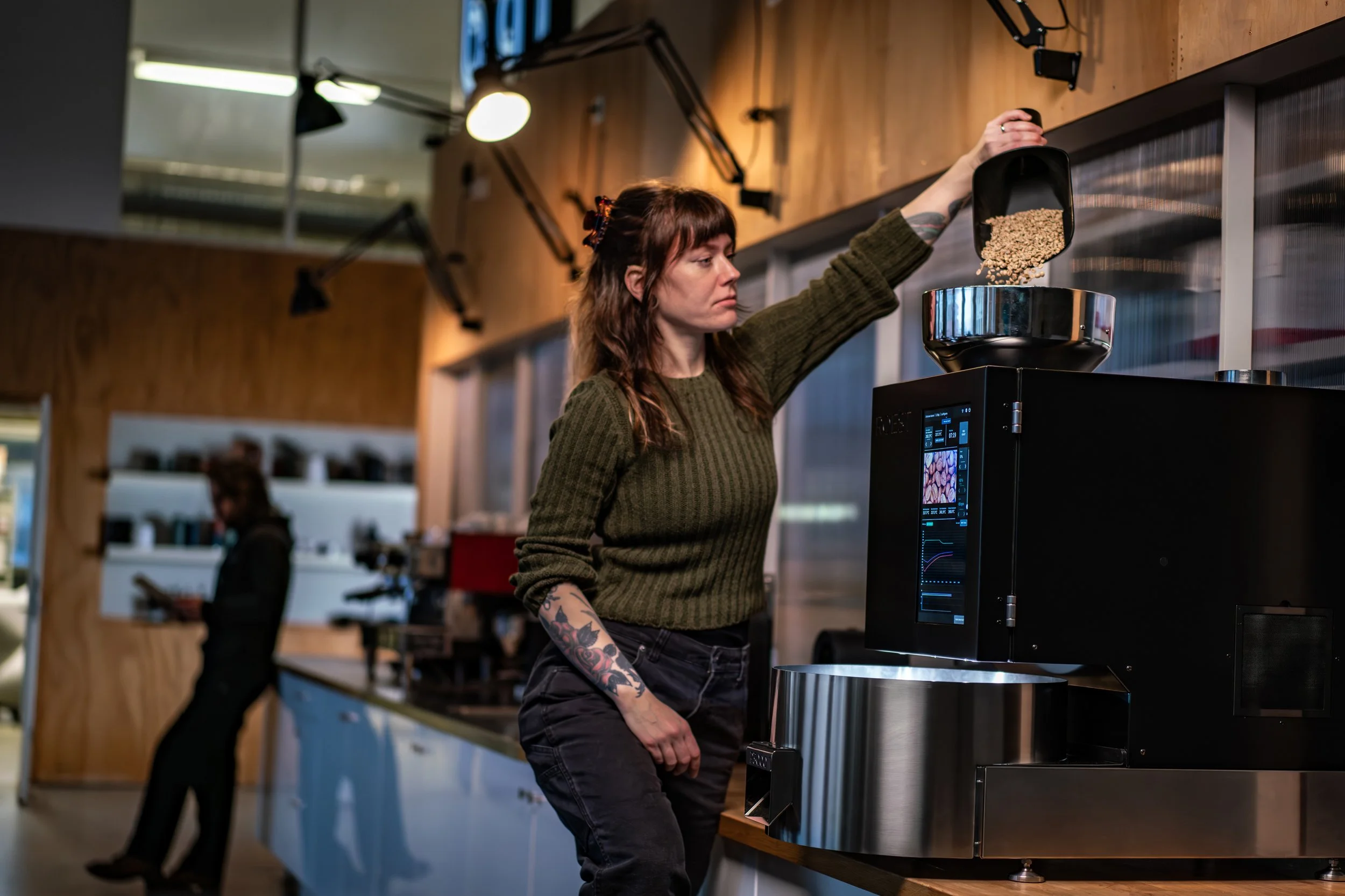 3kg automated production roaster, P3000 — ROEST