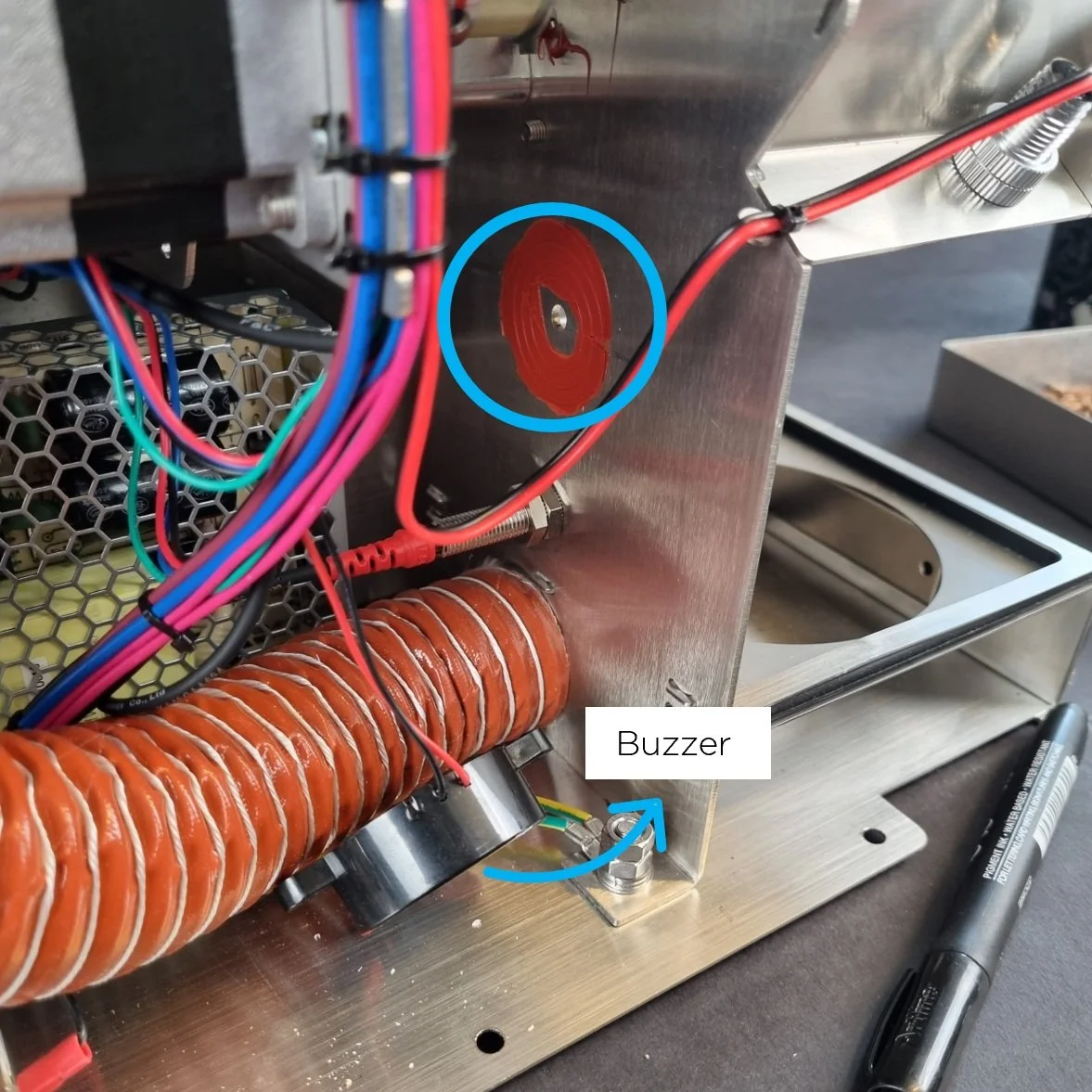 How to change: Buzzer — ROEST