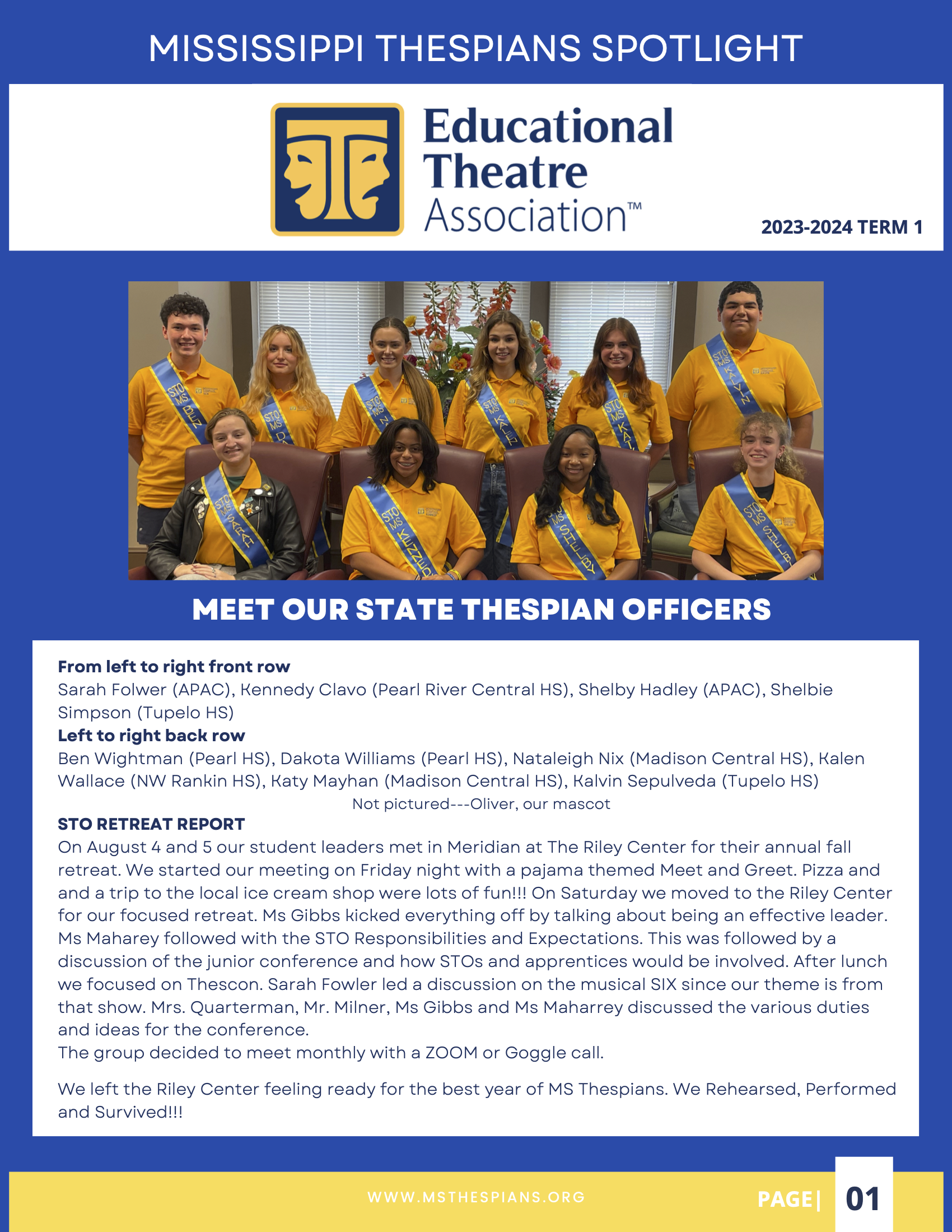 Mississippi Thespians