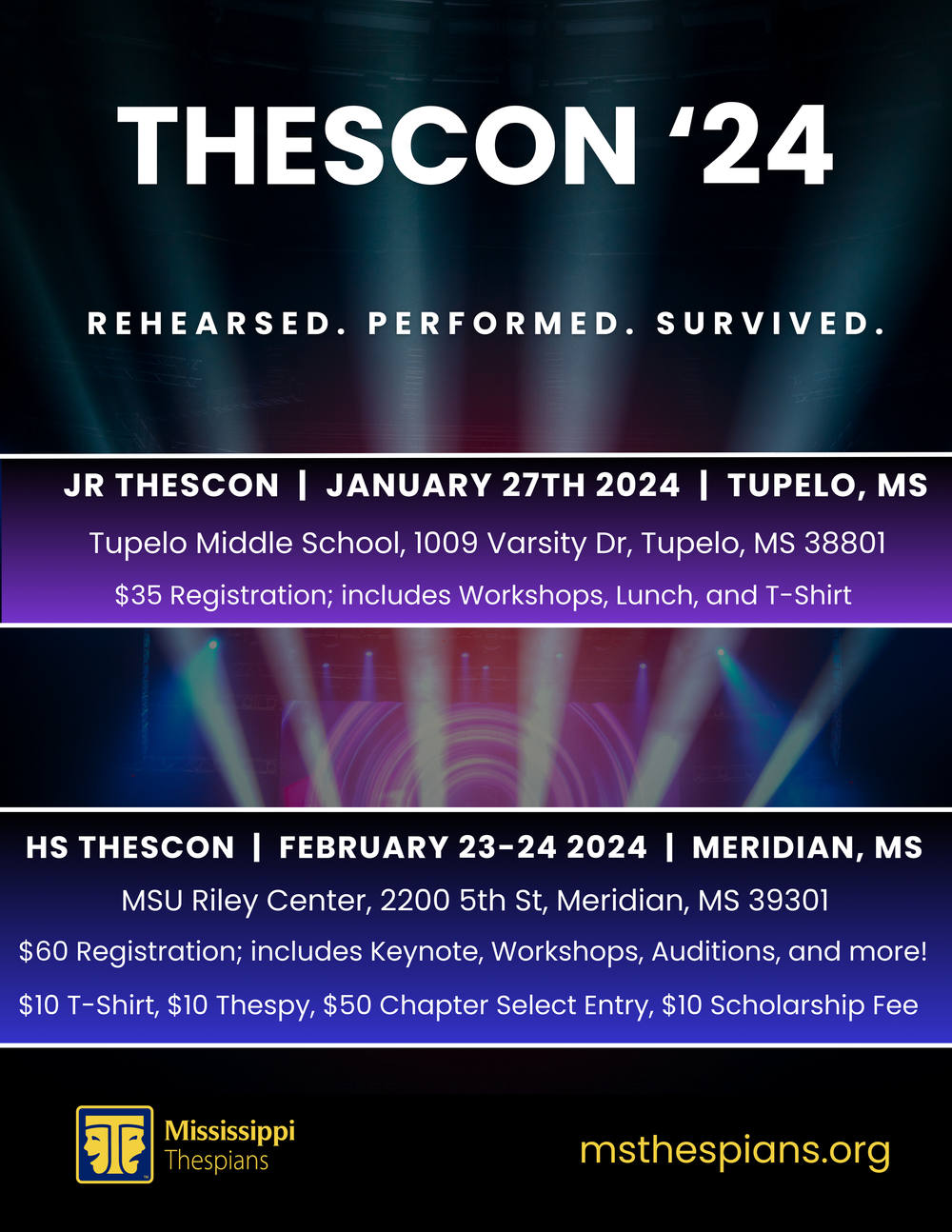 HS THESCON — Mississippi Thespians