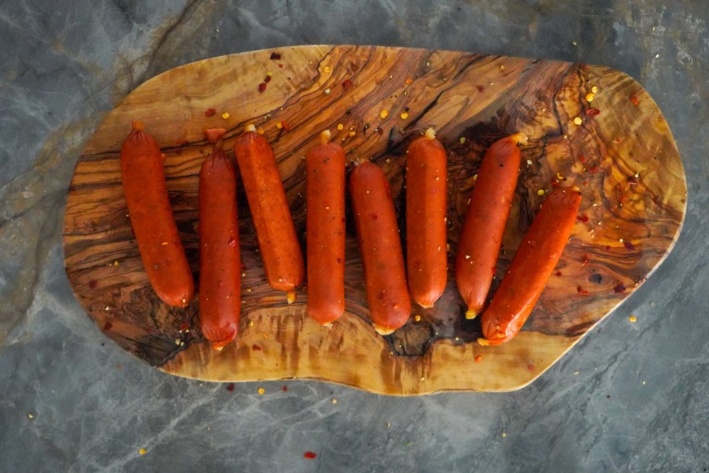 Berkshire Japanese Style Regular Sausage — Heritage Berkshire Pork
