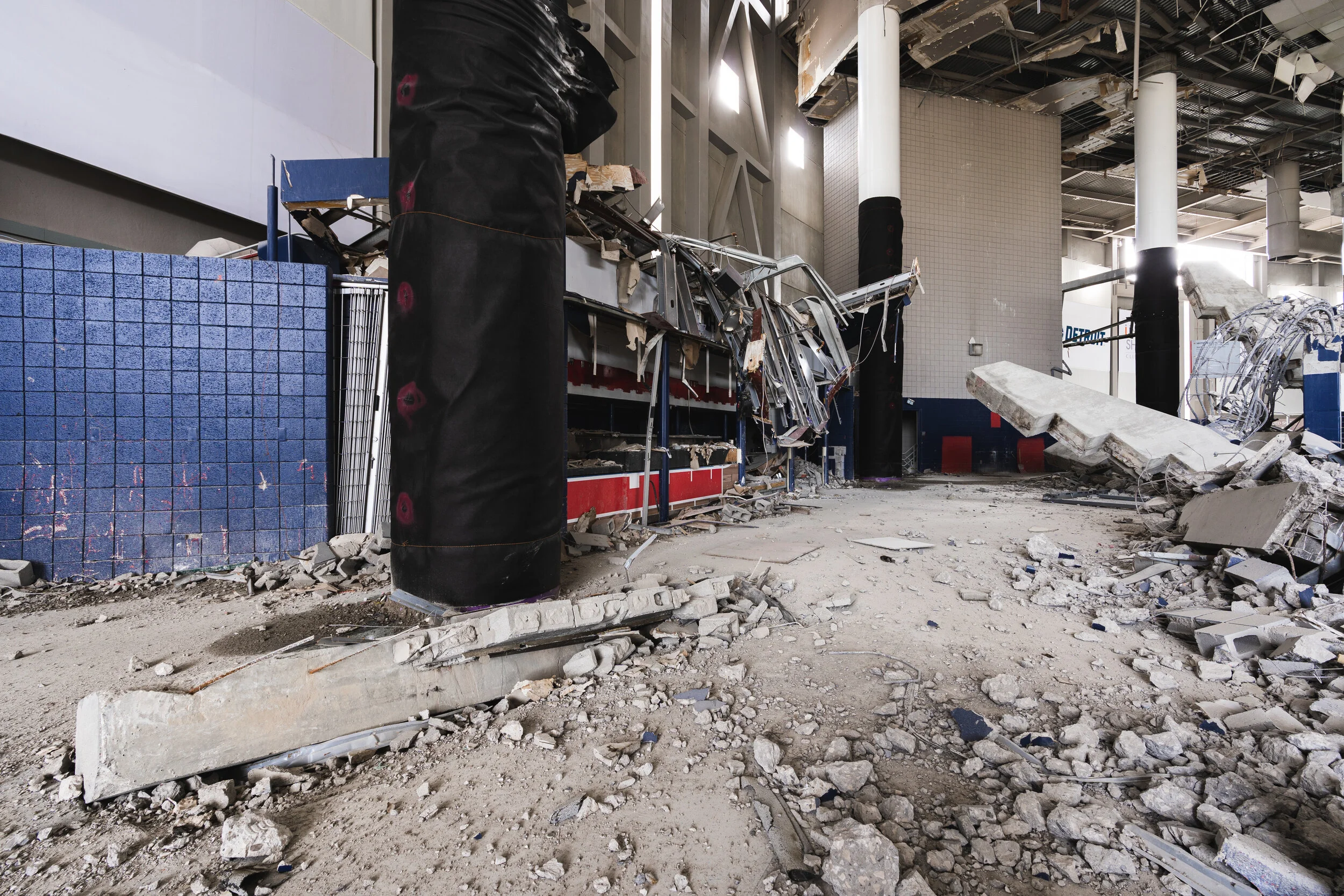 Exploring the Abandoned Palace Stadium During Demolition — Abandoned ...