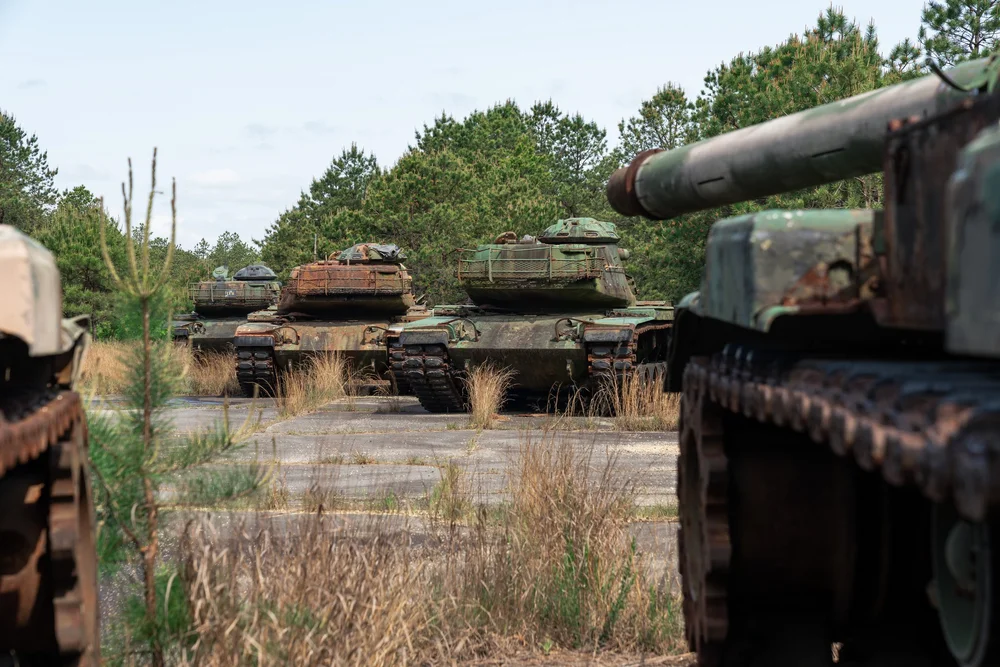 Found Abandoned Army Tanks in the Forest — Abandoned Central