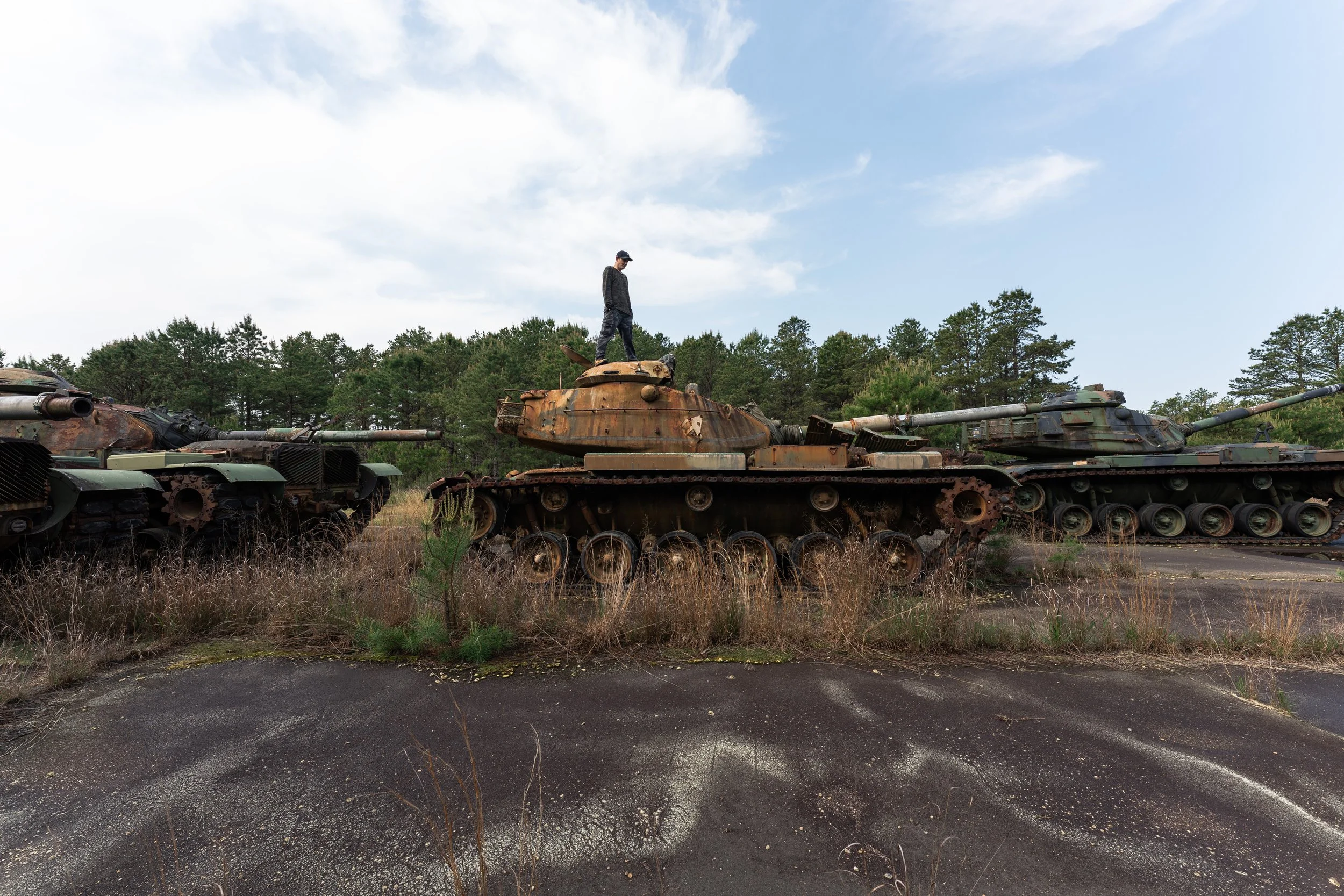 Found Abandoned Army Tanks in the Forest — Abandoned Central