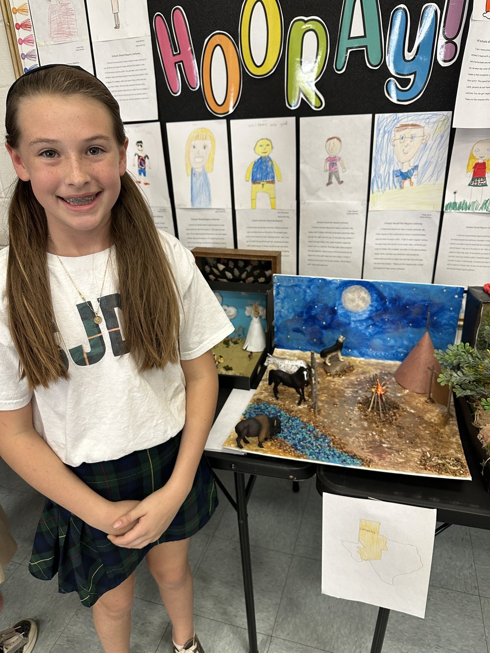 Texas Native American Dioramas — St. James Day School