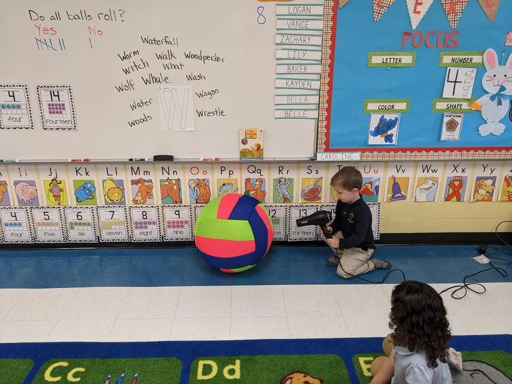 What makes balls move? — St. James Day School